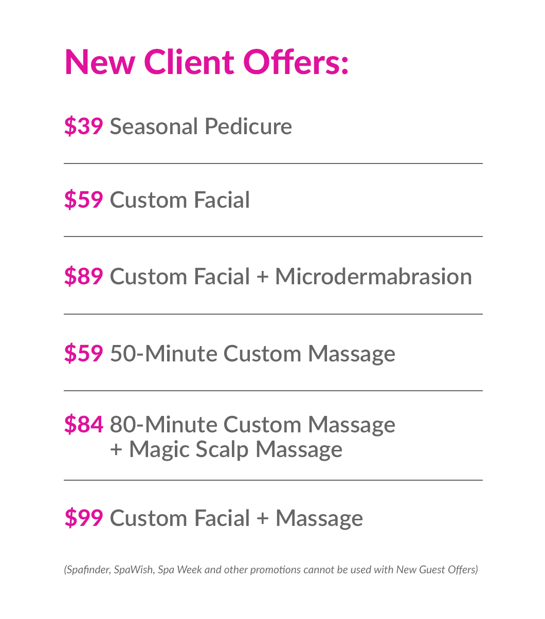 Fuchsia Spa — Massage + Facials in Mesa and East Valley, AZ